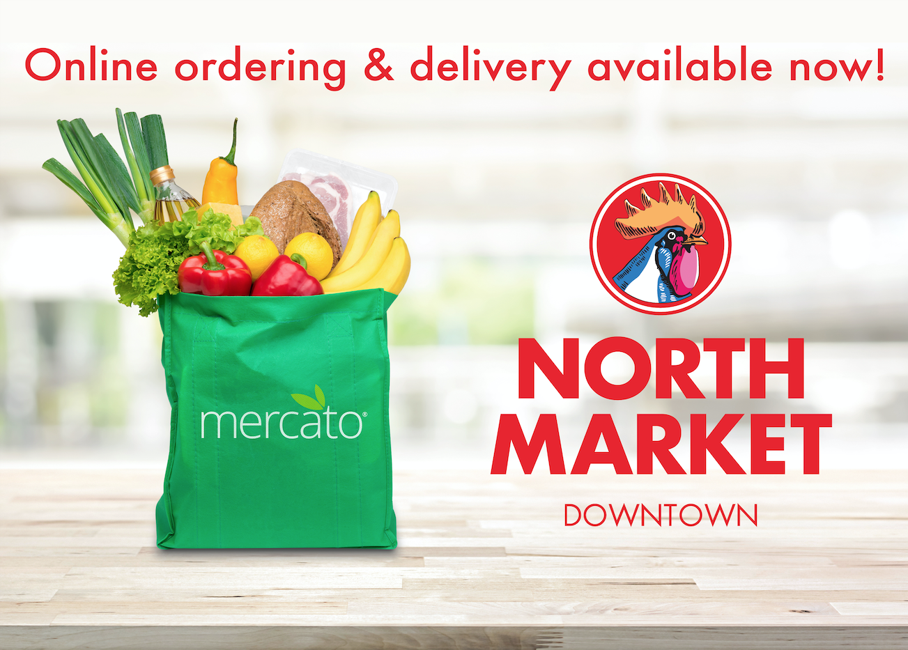 Launching Mercato Grocery Delivery at North Market Downtown - North ...